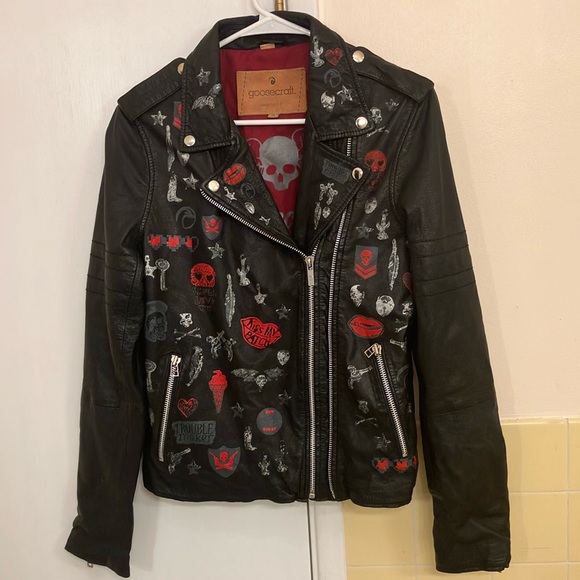 goosecraft | Jackets & Coats | Rare Goosecraft Real Genuine Punkmoto ...